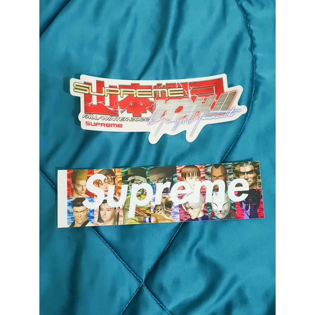 【全新現貨 保證真品】2張一組 Supreme YOHJI YAMAMOTO STICKER 山本耀司 貼紙 | 蝦皮購物