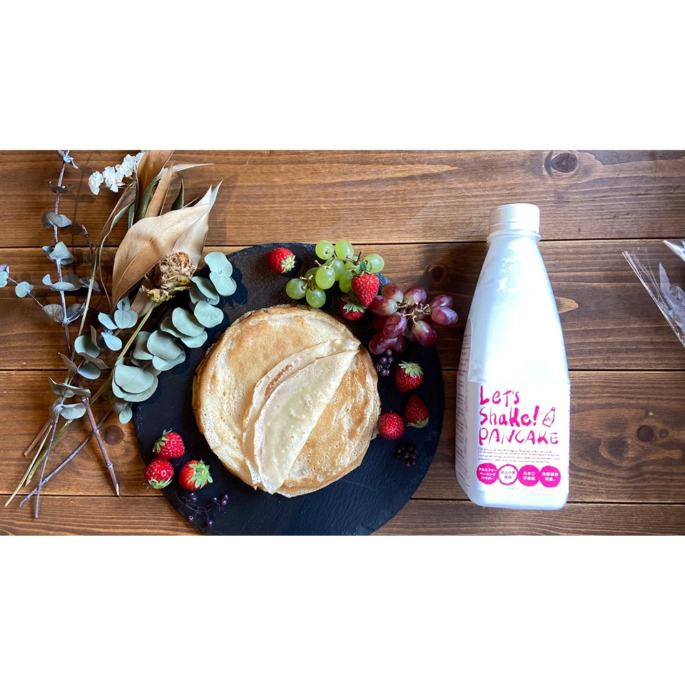 現貨 日本製 Let’s Shake PANCAKE 搖搖鬆餅粉 小麥 鬆餅粉 | 蝦皮購物