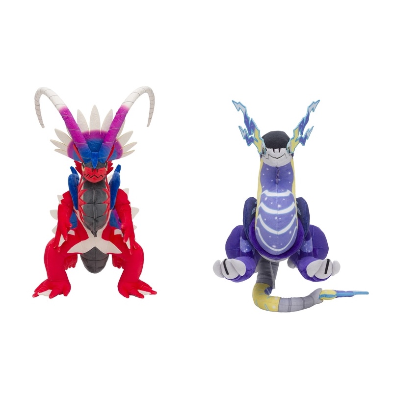 Pokemon Scarlet Violet Plush doll Koraidon & Miraidon NEW | 蝦皮購物