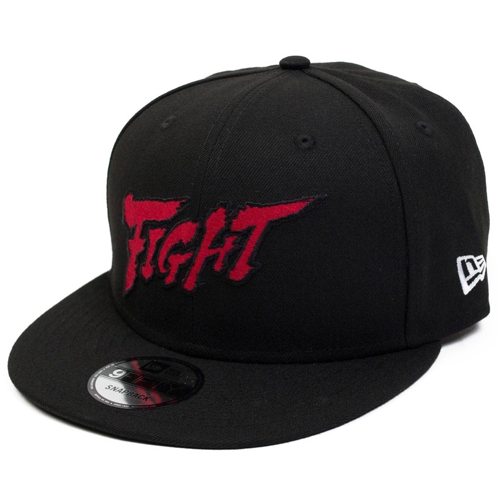 BEETLE BAIT NEW ERA STREET FIGHTER 快打旋風 FIGHT 黑紅 SNAPBACK 帽 | 蝦皮購物