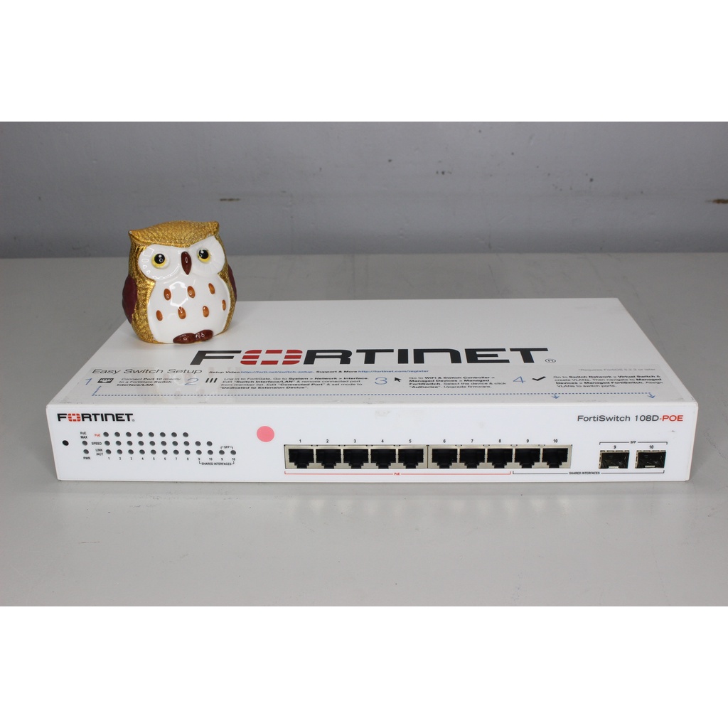 Fortinet FORTISWITCH-108D-POE FS-108D-POE | 蝦皮購物