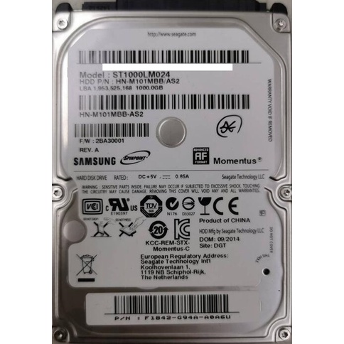 ST1000LM024的價格推薦 - 2024年12月| 比價比個夠BigGo