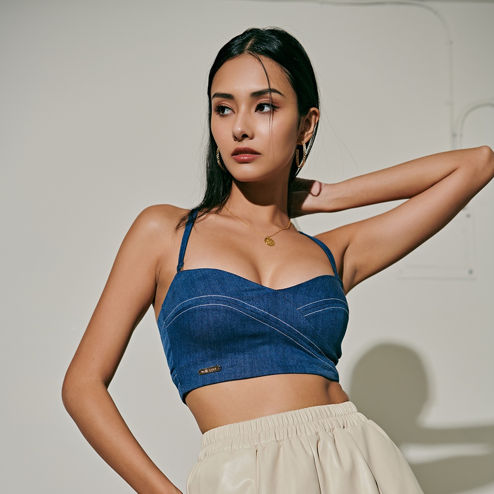 WAVE SHINE-復古丹寧挖背美波bra-女【E5LS034】 | 蝦皮購物