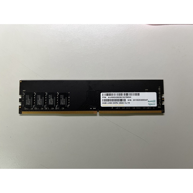 【免運費】 Apacer DDR4 8g 2666 | 蝦皮購物