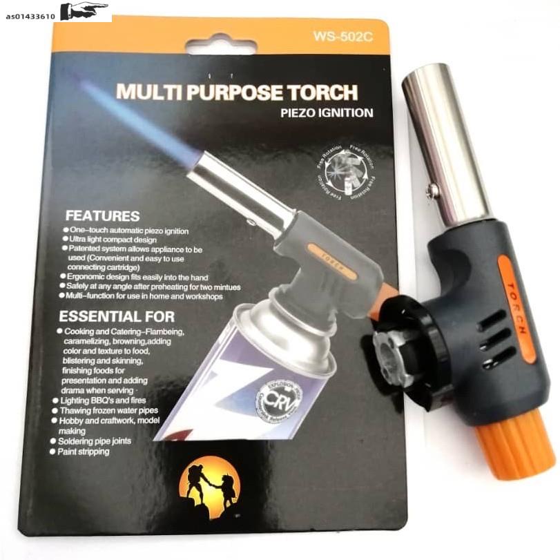 Flame gun Multi-purpose Torch Copper Gas Butane Camping Flam | 蝦皮購物