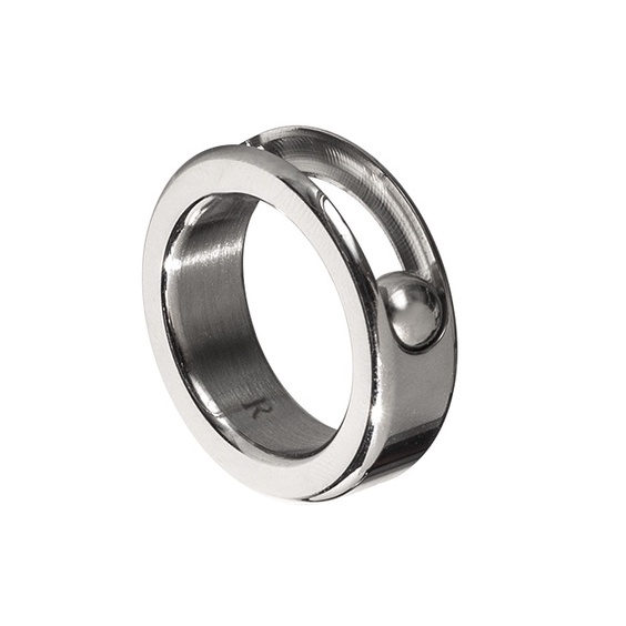 (Wings Select) Recovery 滾石戒指-鋼珠 (亮銀色) 鋼製 鋼戒 個性 設計 簡約 搭配 配件 | 蝦皮購物