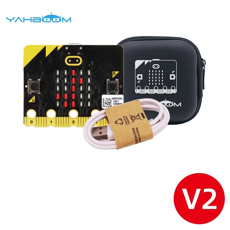 現貨 速發 Micro:bit V2開發板microbit主板圖形編程Python | 蝦皮購物