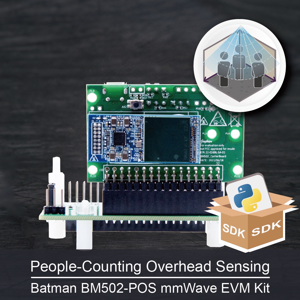 BM502-POS mmWave EVM Kit (People-Counting Overhead Sensor) | 蝦皮購物 BM502-POS mmWave EVM Kit (People-Counting Overhead Sensor) | 蝦皮購物