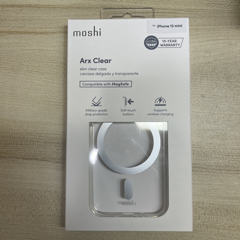 【moshi】iPhone 13 mini 5.4吋 Arx Clear MagSafe 磁吸輕量透明保護殼 | 蝦皮購物