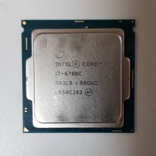 intel Core i7 6700K 1151腳位 4核心 CPU 附原廠銅芯散熱風扇 2手良品 | 蝦皮購物