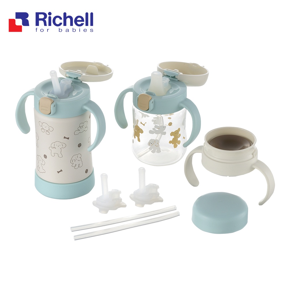 【Richell 利其爾】TLI 三代 三階段不鏽鋼保溫水杯禮盒 | 蝦皮購物