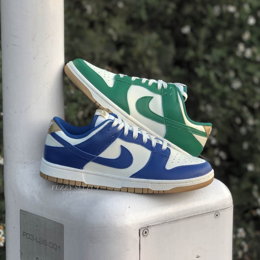 【逢甲 FUZZY】W Nike Dunk Low Gold 綠金 FB7173-131 藍金 FB7173-141 | 蝦皮購物