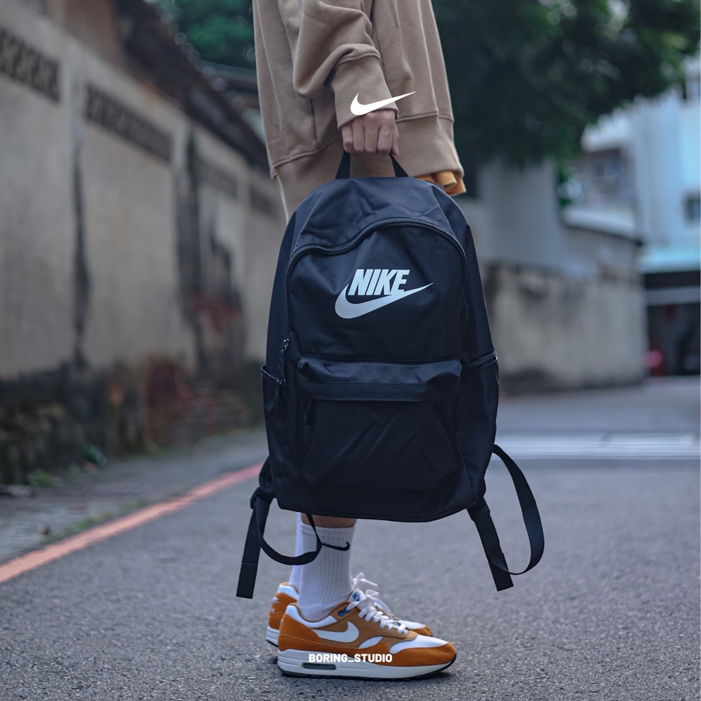 【Boring】Nike Heritage Backpack 後背包 書包 運動後背包 DC4244-010 | 蝦皮購物