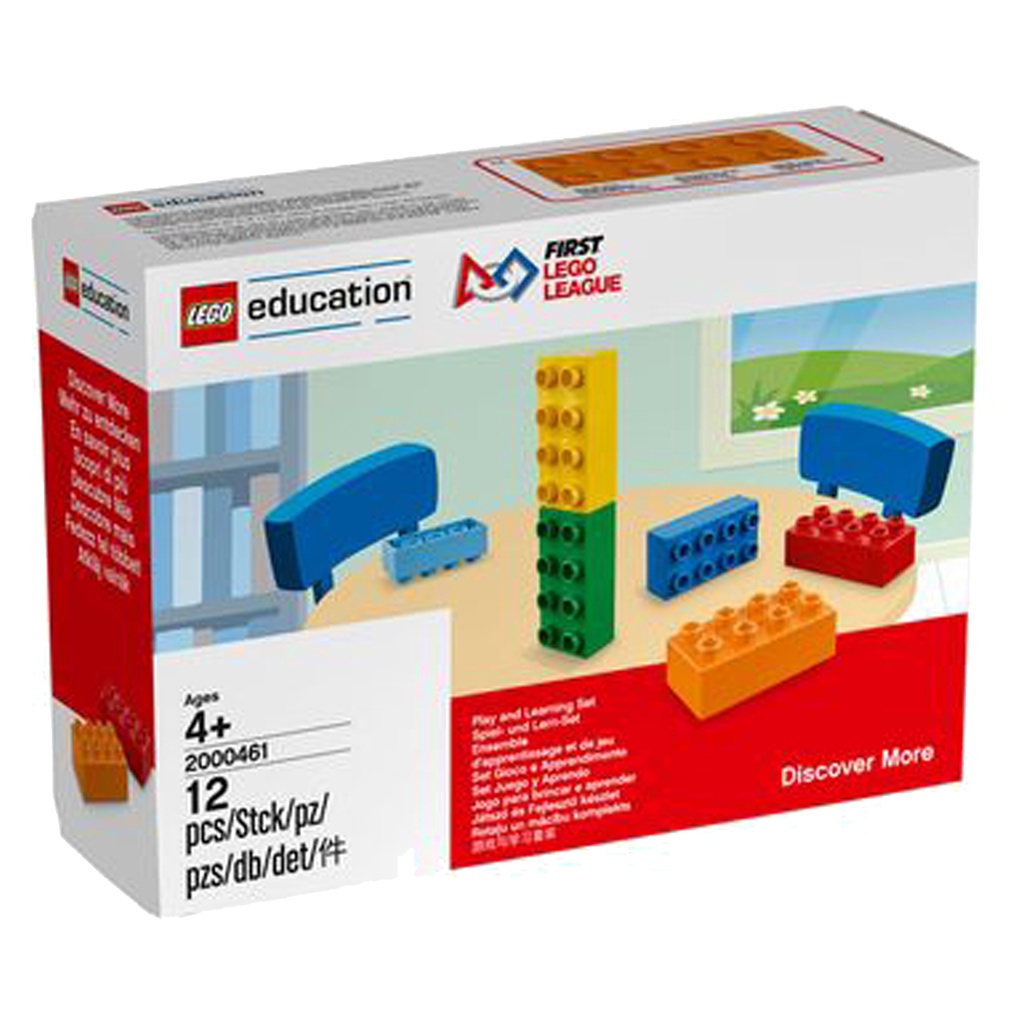 [想樂]全新 樂高 LEGO 2000461 Education 德寶 Duplo 六色樂高®德寶基本磚 (紅、淺藍、藍、橘、黃、綠) | 蝦皮購物