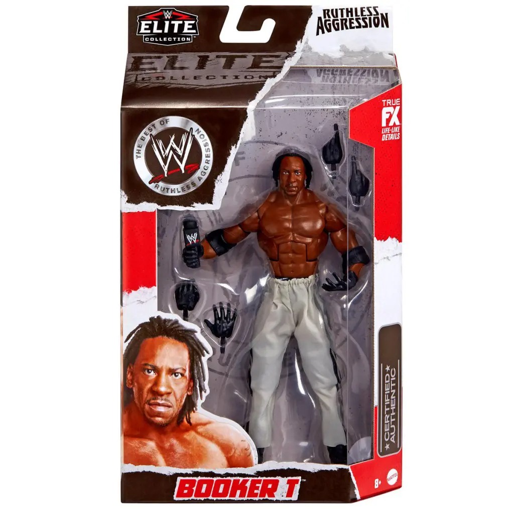 [美國瘋潮]正版WWE Booker T Ruthless Aggression Elite 無情進擊nWo精華版人偶 | 蝦皮購物