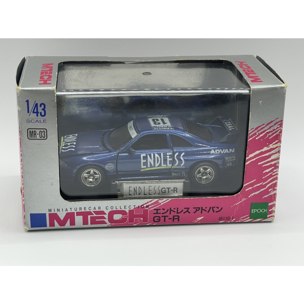MTech 1/43 Mr-03 Nissan Skyline Gt-R R33 Endless Advan Mode | 蝦皮購物