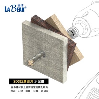 【LaBear】四溝四刃 SDS水泥鑽 16-25mm 十字 大尺寸 鎢鋼鑽頭 水泥鑽尾 SDS-Plus 四溝圓柄 | 蝦皮購物