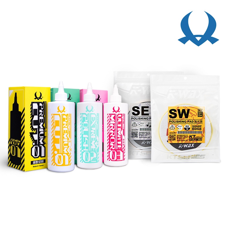 K-WAX 拋光劑全套組 拋光劑 拋光綿 粗拋 中拋 細拋 拋光膏 粗目 拋劑 中目 細目 細拋光劑 | 蝦皮購物
