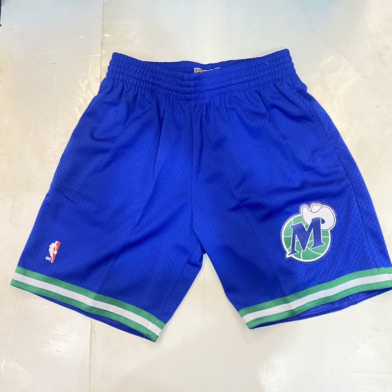 ＊dodo_sport＊Mitchell&Ness NBA 球迷版球褲 1998-99 Road 小牛 藍 | 蝦皮購物