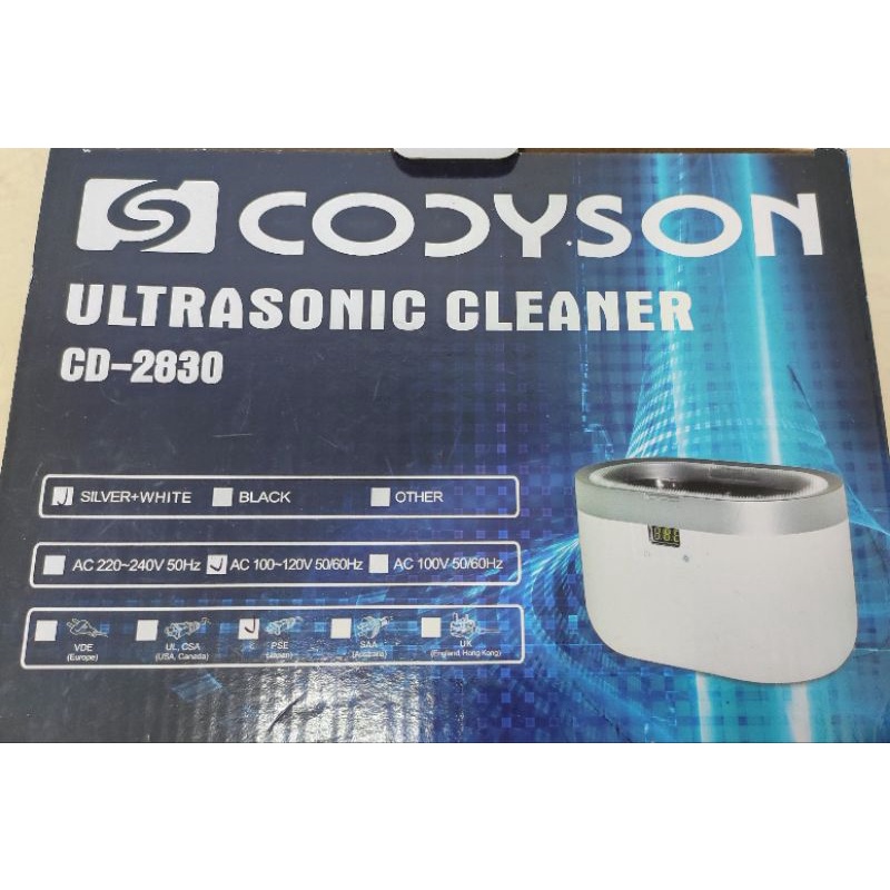Codyson CD-2830 Ultrasonic cleaner 超音波清洗機 | 蝦皮購物