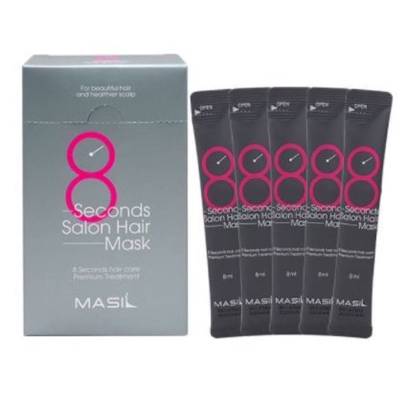 韓國 Masil 8秒頂級沙龍縮時髮膜 8ml | 蝦皮購物