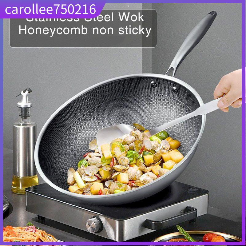 Non Stick Pan Stainless Steel Non Stick Frying Pan Induction | 蝦皮購物