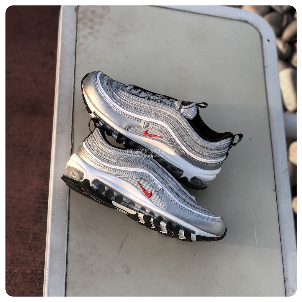 【逢甲 Fuzzy】nike Air Max 97 Silver Bullet 銀彈 Dm0028 002 Dq9131 蝦皮購物