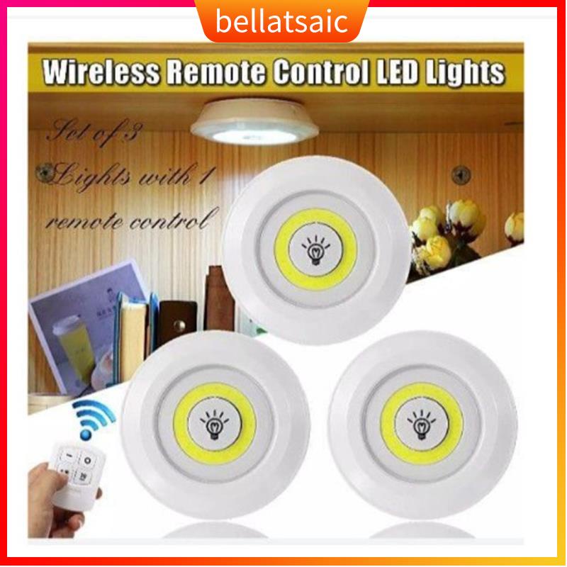 Led Light With Remote Control Set of 3 Emergency Light | 蝦皮購物