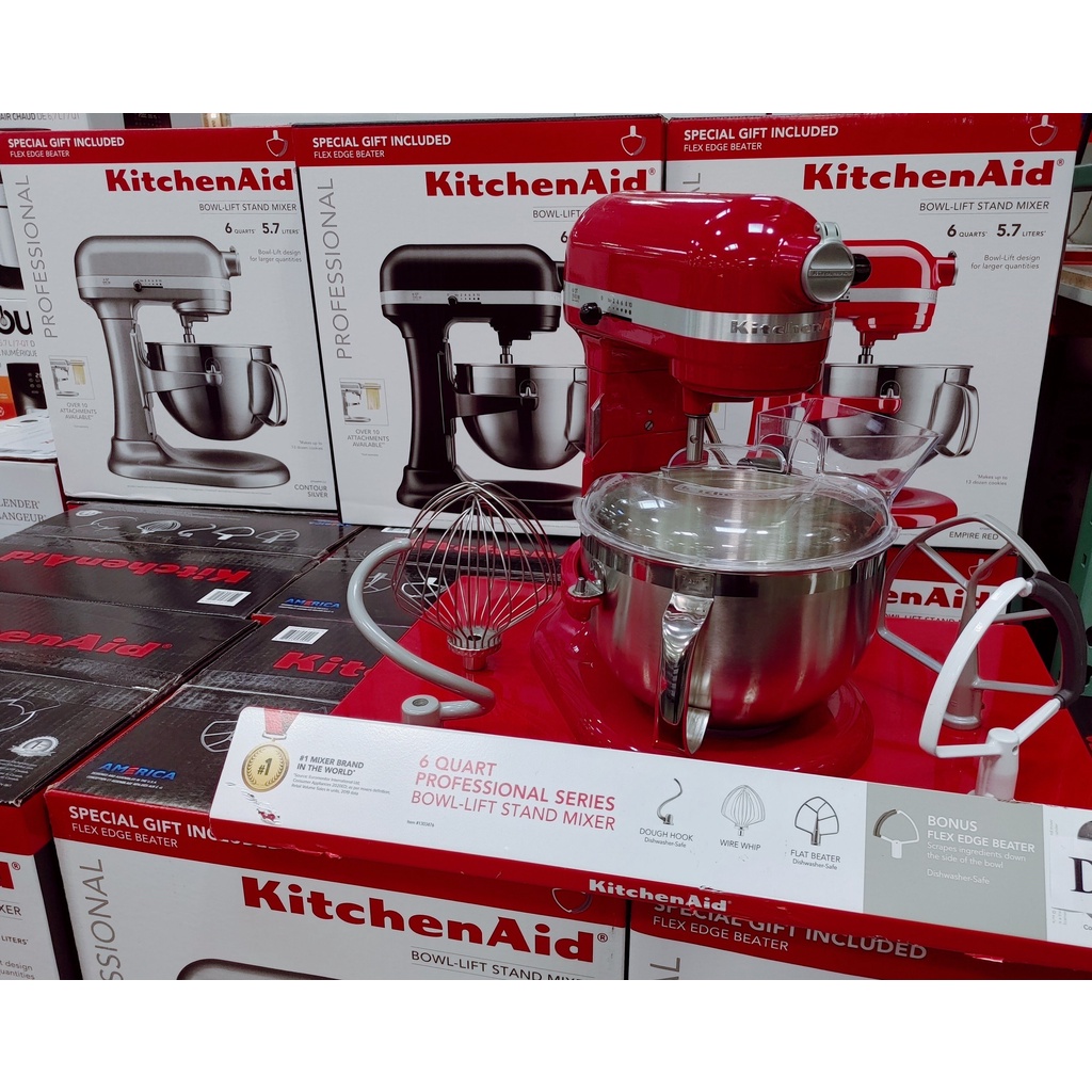 💥特價優惠💥全新品 KitchenAid 6QT 5.7L 專業攪拌機 Pro 590瓦 | 蝦皮購物