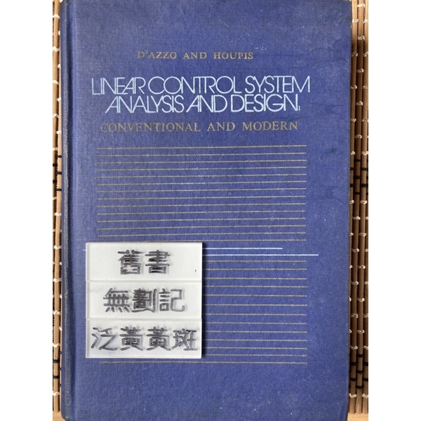 Linear control system analysis and design : conventional and | 蝦皮購物