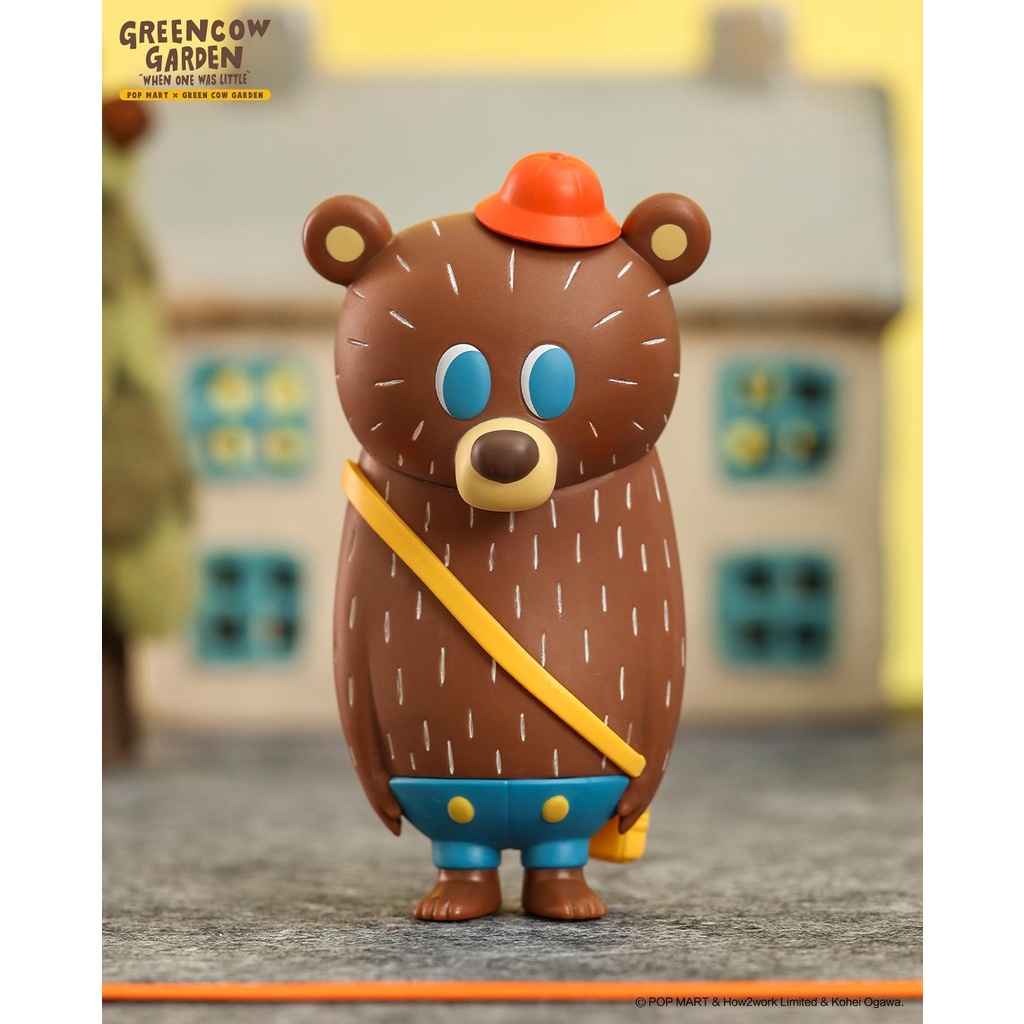 【POPMART】 Green Cow Garden 小川耕平 BG熊｜小小的我們系列盲盒 公仔 泡泡瑪特 日落小物 | 蝦皮購物
