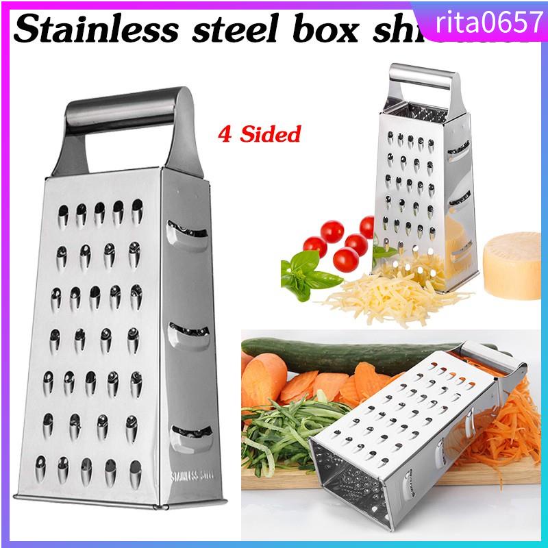 Stainless Steel Box Grater Multipurpose 4 Sided Graters for | 蝦皮購物