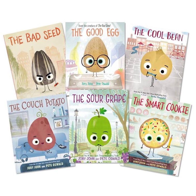 The Bad Seed 6-Book Collection (6本平裝本) - The Bad Seed, The Cool Bean ...