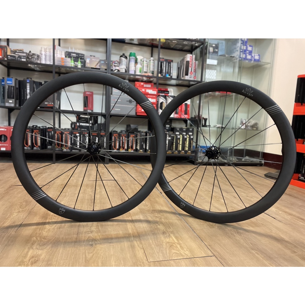 ~騎車趣~ KREX plus KC150碟煞 碳纖維輪組 公路車輪組 超輕量1280g | 蝦皮購物