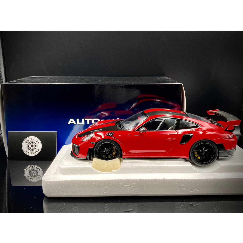 【收藏模人】Autoart Porsche 911 GT2 RS Weissach 1:18 1/18 78173 | 蝦皮購物