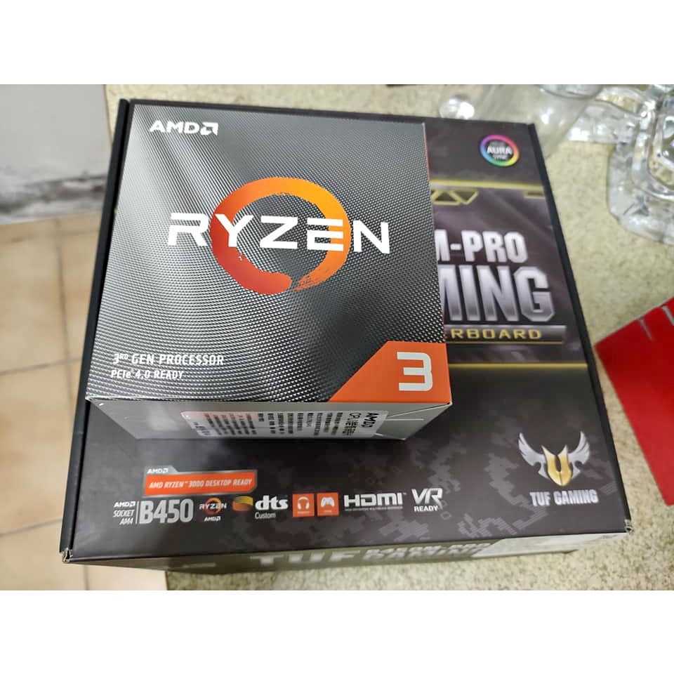 R3-3100 TUF B450M-PRO Gaming DDR4-3200 8G*2(共16G) 可比I5-9400 | 蝦皮購物