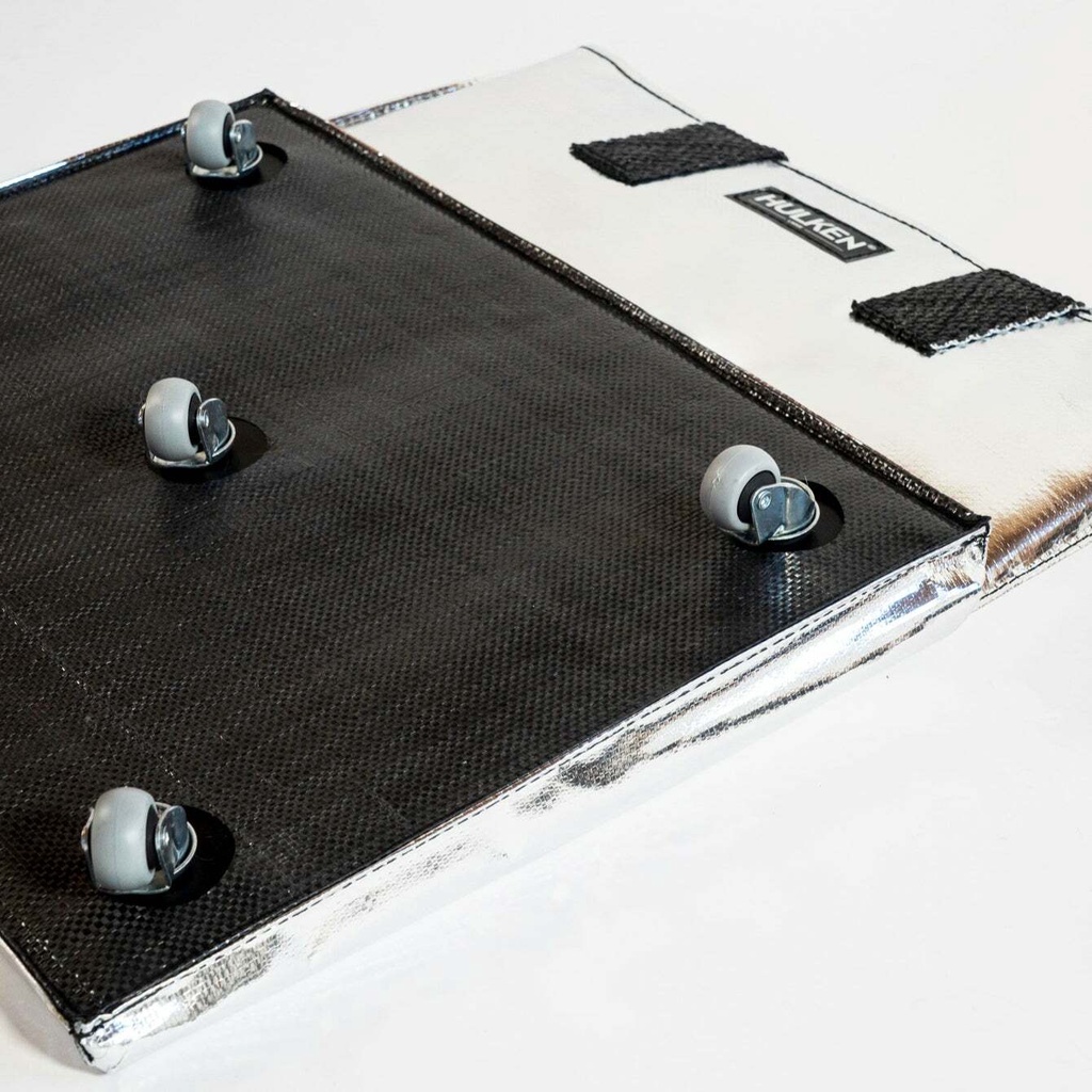 【瑞士原廠】瑞士HULKEN® 浩肯包 行李包 購物包 旅行托包 黑/銀 手提包 推車包 背包 - HATHOR