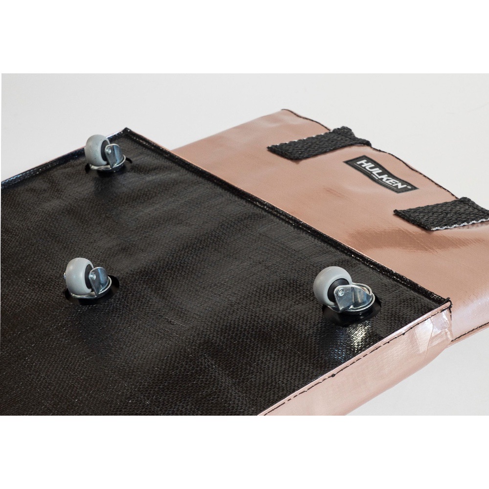 【瑞士原廠】瑞士HULKEN® 浩肯包 行李包 購物包 旅行托包 黑/銀 手提包 推車包 背包 - HATHOR