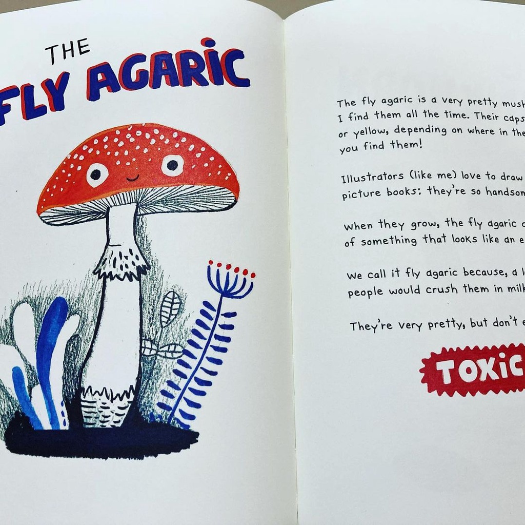 缺書店🍀精裝可愛的自然科普書The Mushroom Fan Club🍀Elise Gravel🍀推薦給蘑菇愛好者 - 缺書店【英文童書繪本 ...