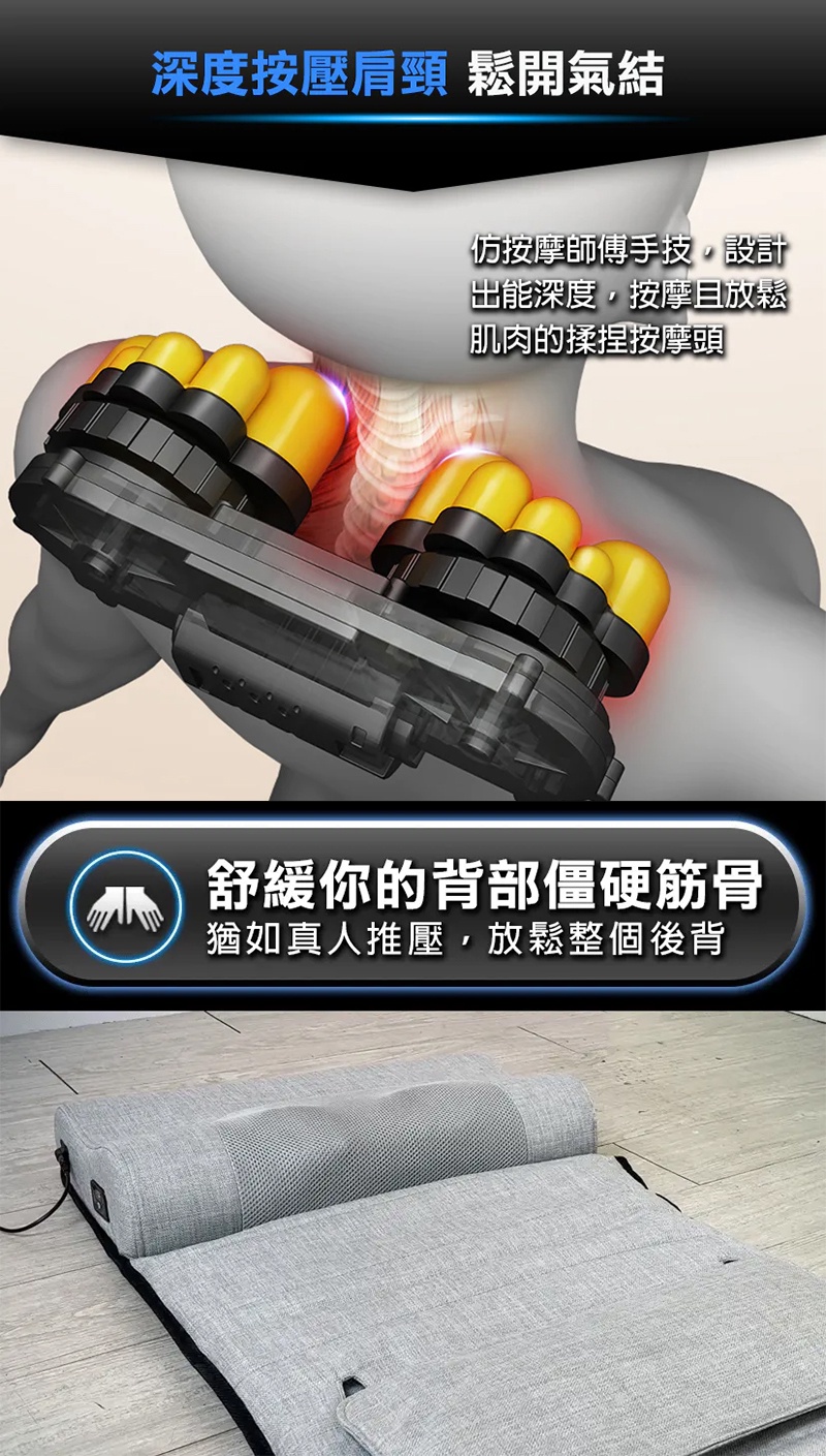 Future Lab. 未來實驗室 8D Plus 極手感按摩墊 按摩 按摩墊 福利品 近全新 - 團GO趣 - iOPEN Mall