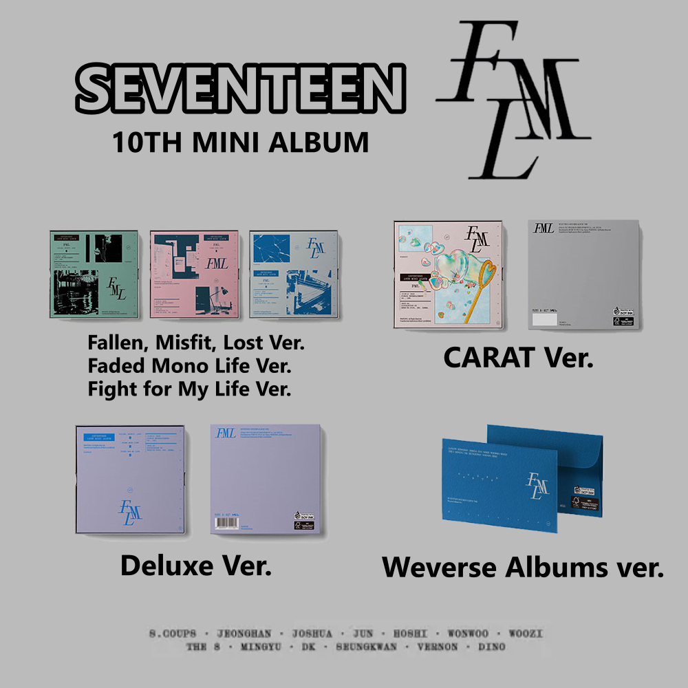 seventeen fml的價格推薦 - 2025年7月 | 比價比個夠BigGo