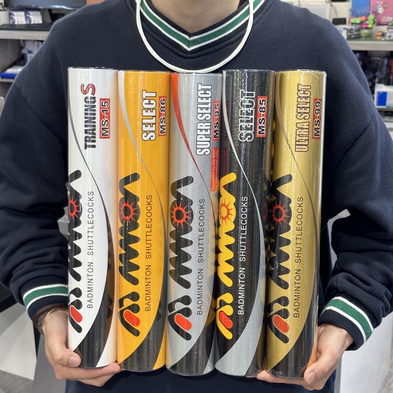 【凱將體育羽球店】摩亞 羽毛球 大集合 黑摩亞 MMOA MS15 45 55 65 86 75 85 90 95 99 | 蝦皮購物