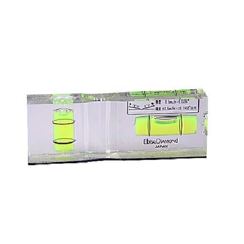 EBISU ED-FLM 水晶平型水平尺 附磁 75x25x15mm 規格價格總覽