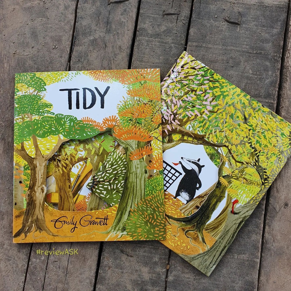 現貨🍀經典英文繪本TIDY🍀以微妙和幽默的方式傳遞環境保護的信息🍀Emily Gravett【缺書店】 - 缺書店【英文童書繪本專賣】請購物時 ...