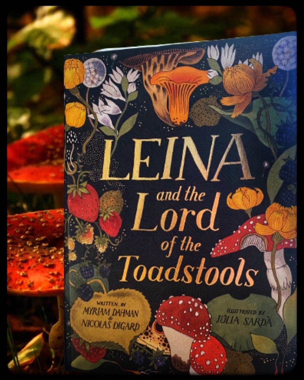 經典英文繪本Leina and the Lord of the Toadstools🍀Julia Sarda🍀缺書店 - 缺書店【英文童書繪本 ...
