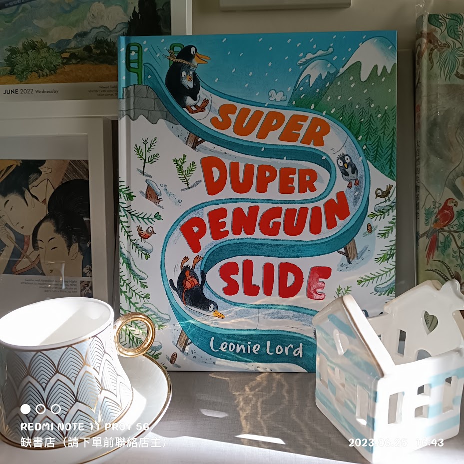 經典精裝英文繪本Super Duper Penguin Slide 【英國版】Leonie Lord🍀缺書店 - 缺書店【英文童書繪本專賣】請 ...