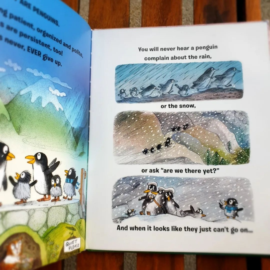 經典精裝英文繪本Super Duper Penguin Slide 【英國版】Leonie Lord🍀缺書店 - 缺書店【英文童書繪本專賣】請 ...