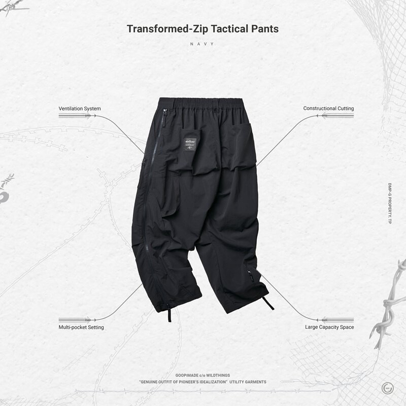 Transformed-Zip Tactical Pants的價格推薦 - 2025年3月 | 比價比個夠BigGo