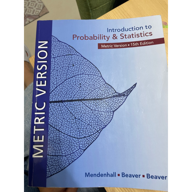 Introduction to Probability and Statistics Metric Edition | 蝦皮購物 Introduction to Probability and Statistics Metric Edition | 蝦皮購物