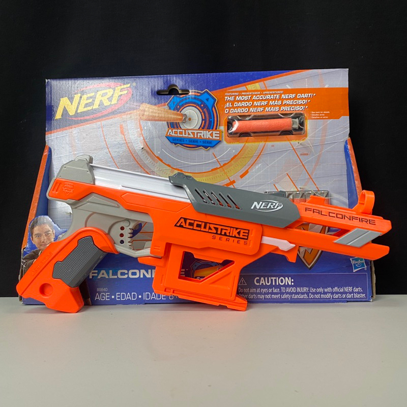NERF ELITE N-STRIKE FALCONFIRE 巡戈神射 軟彈 發射器 近全新美品 | 蝦皮購物